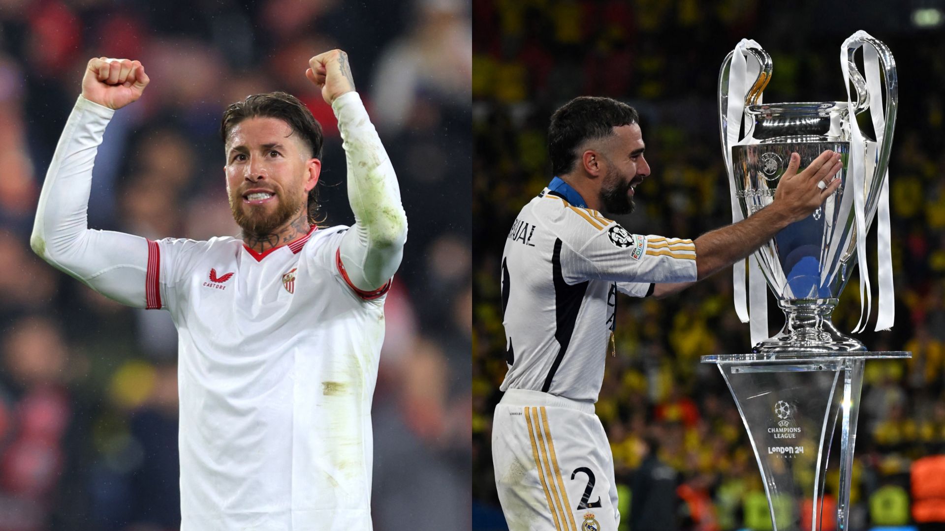 Sergio Ramos sends message to four Real Madrid 'legends' following club's Champions League final ...